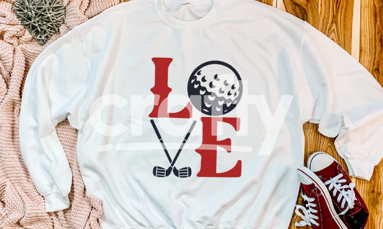 Love Golf SVG | Sports SVG | Crafty