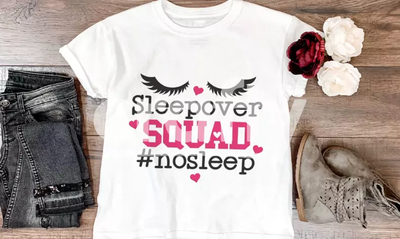 Sleepover Squad | Sleepover SVG | Crafty