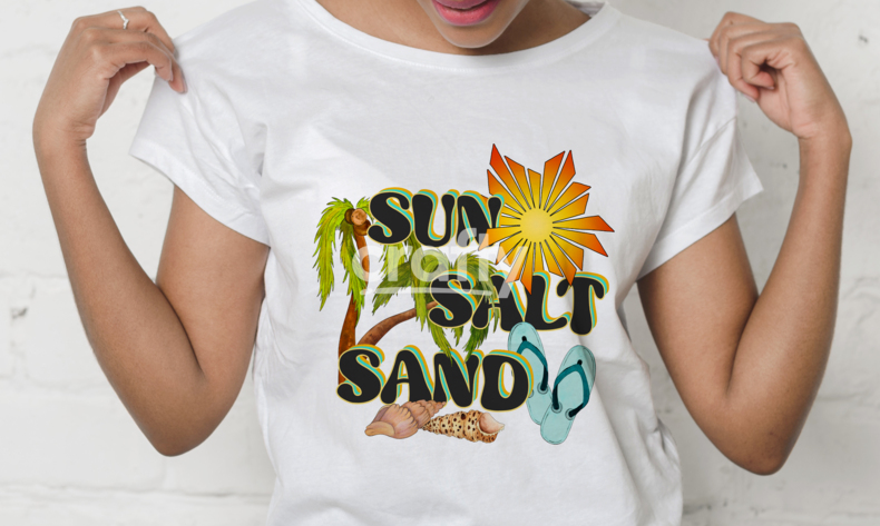 Sun Salt Sand Summer Sublimation | Beach Sublimation | Crafty