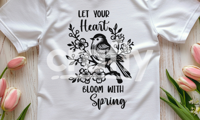 Let Your Heart Bloom With Spring SVG Cut File | Crafty