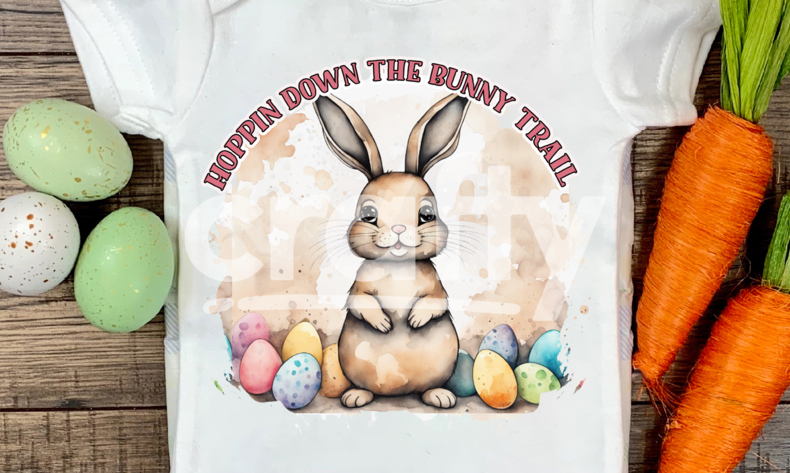 Hoppin Down The Bunny Trail Sublimation | Crafty