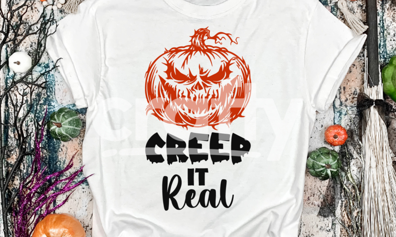 Creep It Real SVG | Halloween Cut File | Crafty