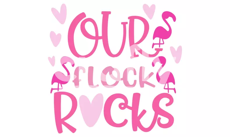 Our Flock Rocks Flamingos | Crafty