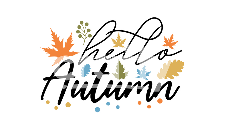 Hello Autumn Sign | Crafty