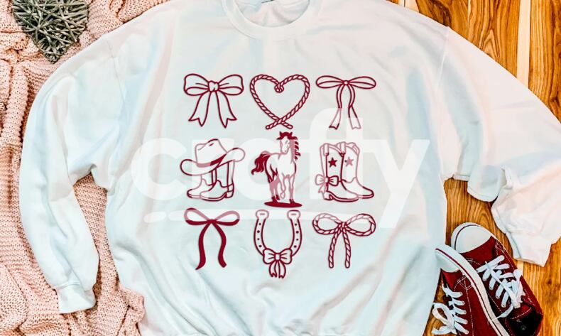 Western Coquette Design | Western SVG | Crafty