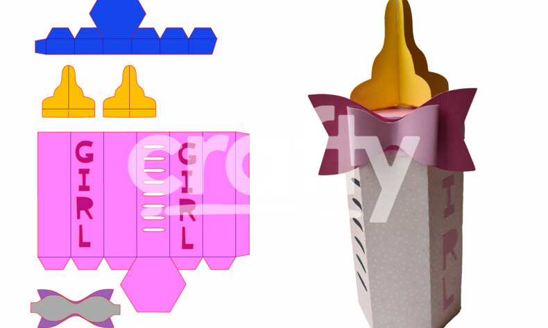 GirL bottle box svg | Crafty