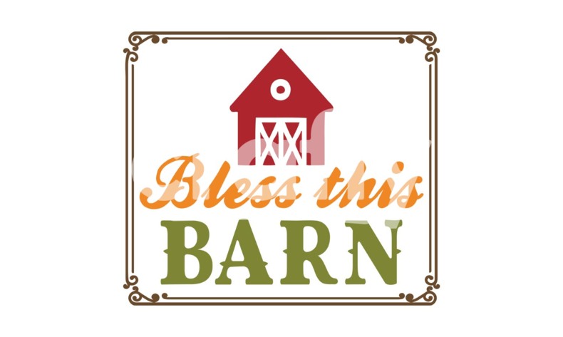 Bless This Barn | Barn SVG Cut File Design | Crafty