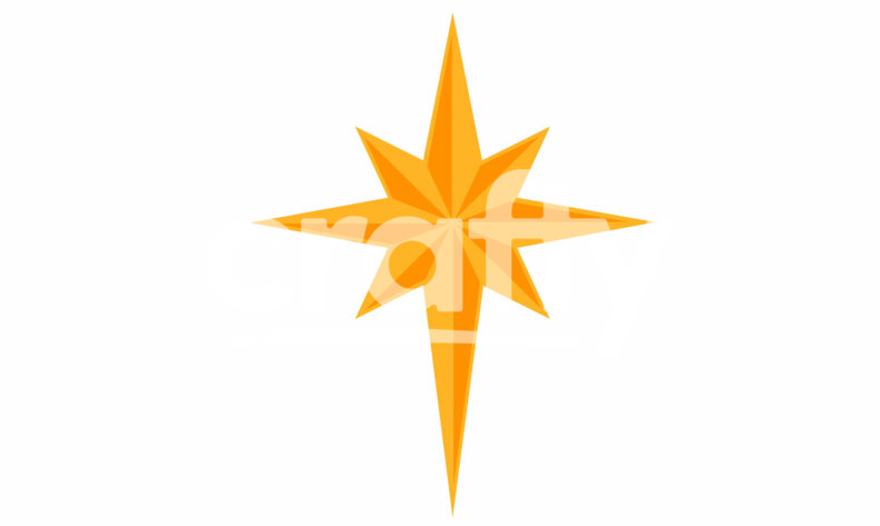 Christmas star SVG cut file | Crafty