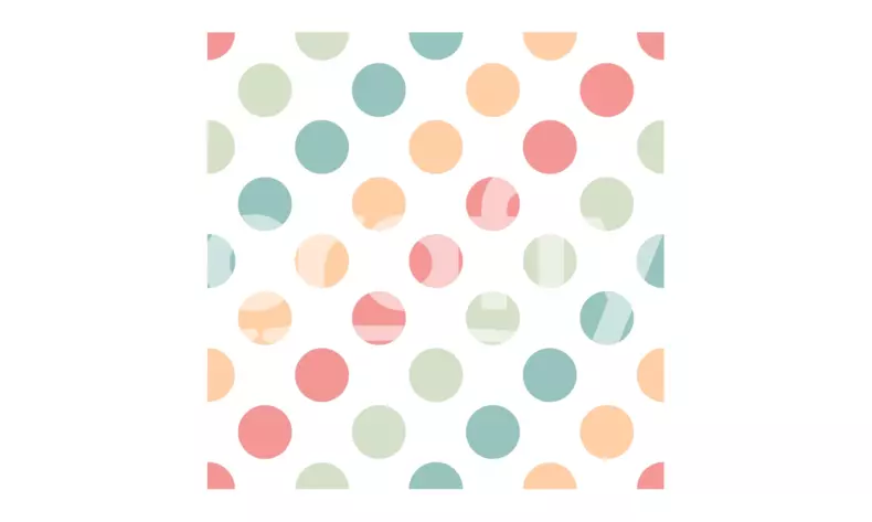 Spring Dots Pattern | Digital Paper SVG Cut File | Crafty