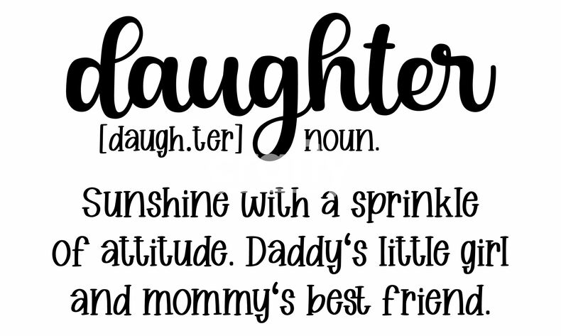 Daughter Definition | Crafty