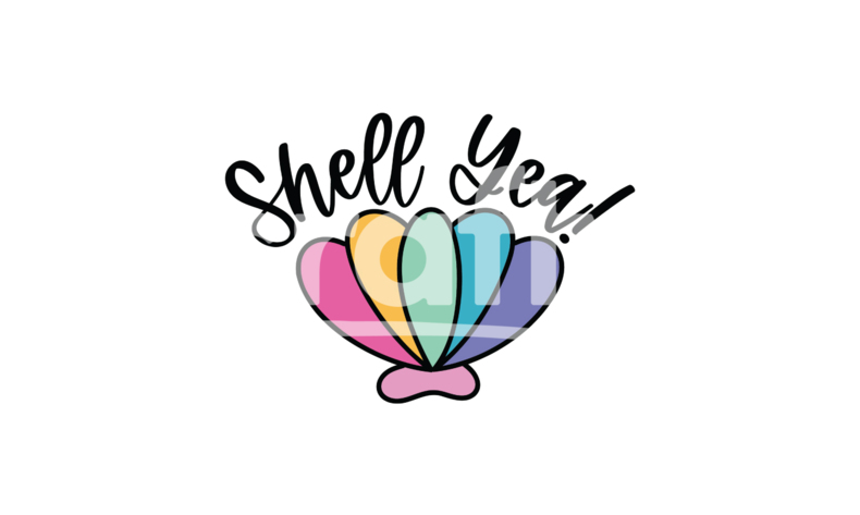 Shell Yea! | Seashell SVG Designs | Crafty