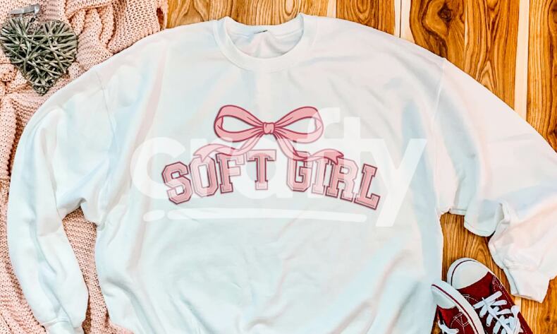 Soft Girl SVG | Coquette Shirt SVG | Crafty