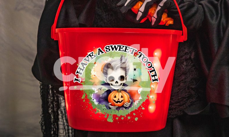 Sweet Tooth- Halloween Vampire Sublimation | Crafty