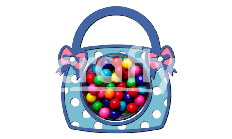 Paper Candy Holder | Kids Handbag Candy Dome | Crafty
