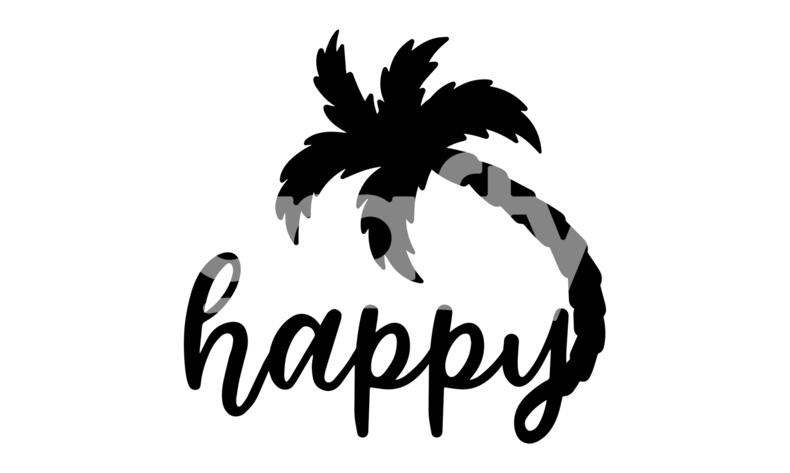 Happy Palm Tree | Crafty