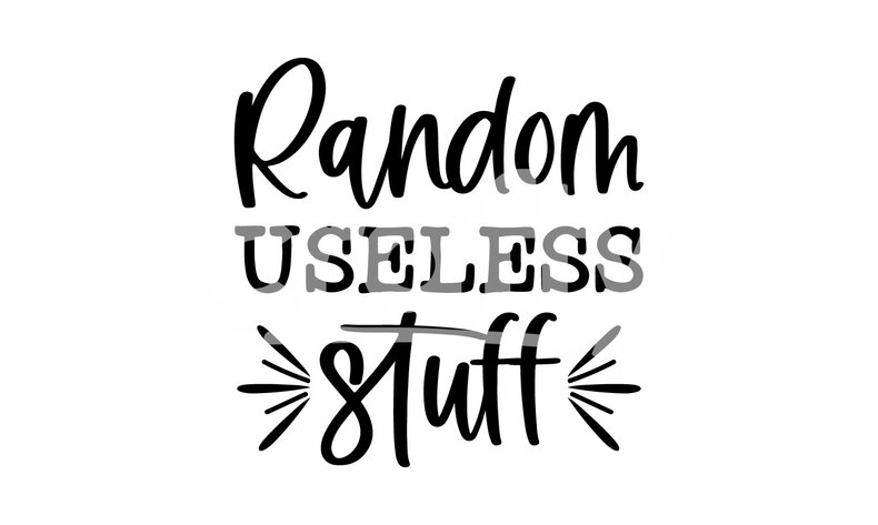 Random Useless Stuff - Tote Bag Design | Crafty
