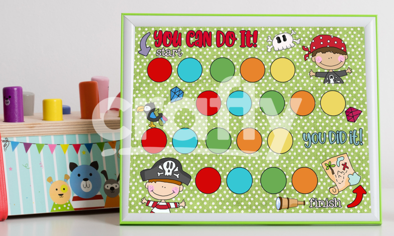 Pirate Reward Chart Printable | Crafty