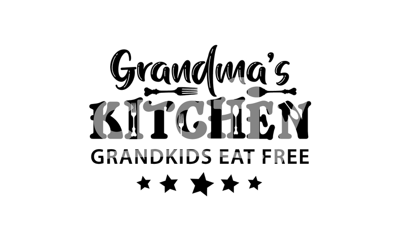Grandma's Kitchen Sign | Crafty