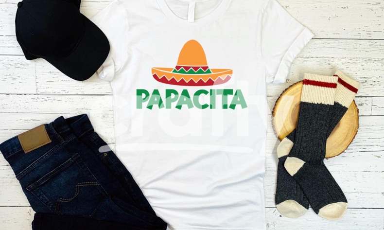 Papacita | Cinco De Mayo SVG Cut File Design | Crafty