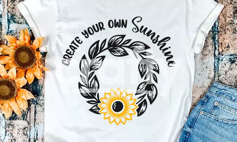 Create Your Own Sunshine SVG Cut File | Crafty