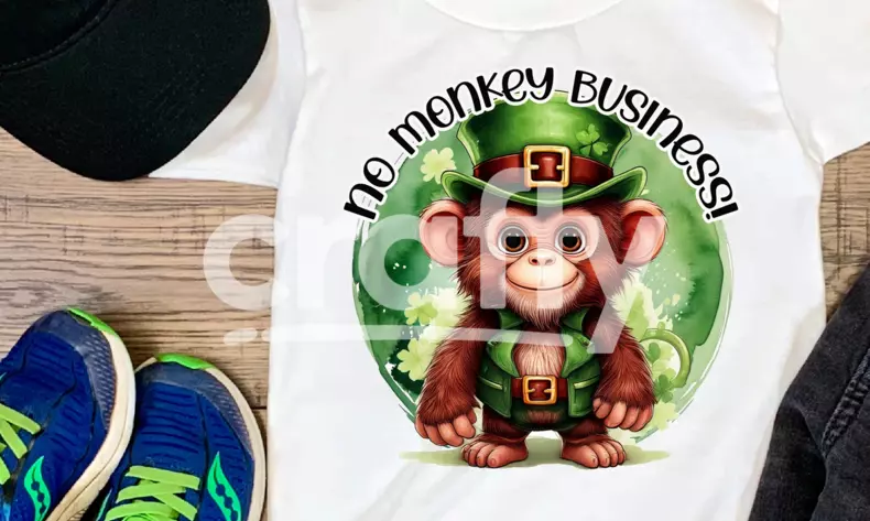 No Monkey Business Sublimation | Crafty