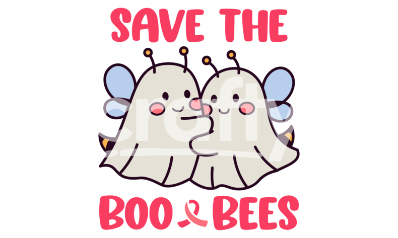 Save the boo bees | Boo bees svg | Crafty