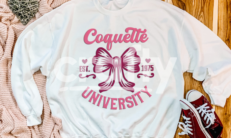 Coquette University | Coquette SVG | Crafty