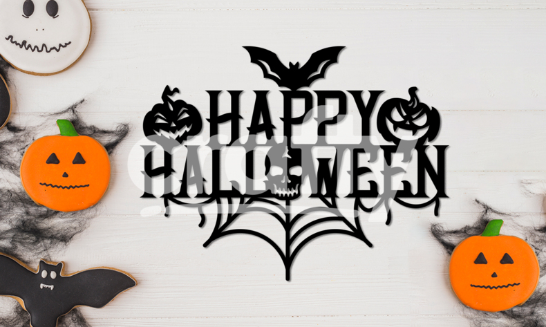 Happy Halloween SVG | Pumpkin SVG | Halloween paper cut | Crafty
