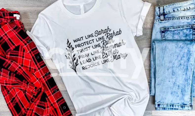 Wait Like Sarah Protect Like Rahab | Christian SVG | Crafty