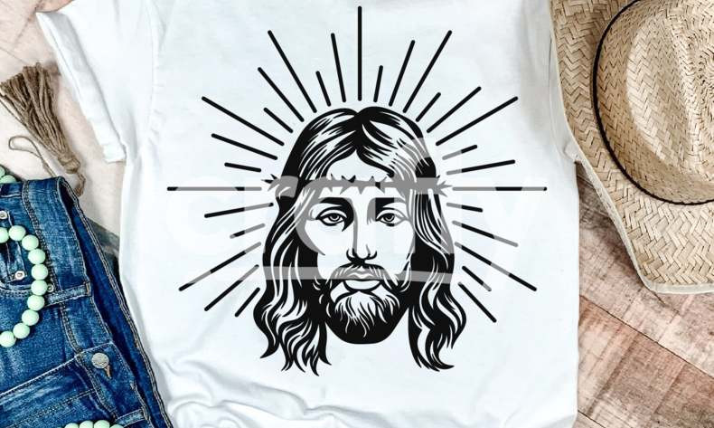 Jesus Christ SVG Cut File | Crafty