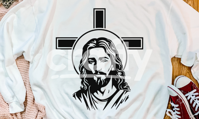 Jesus Christ SVG Cut File | Crafty