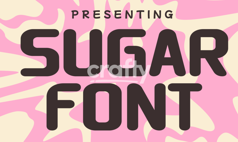 Sugar Font | Crafty