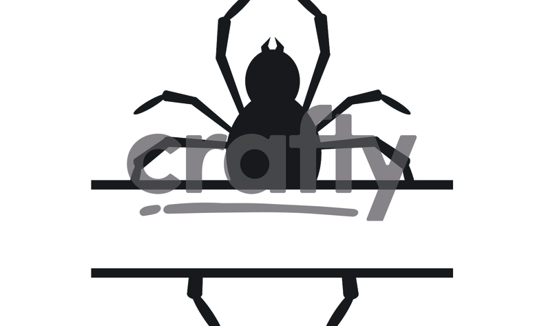 Spider Monogram | Crafty