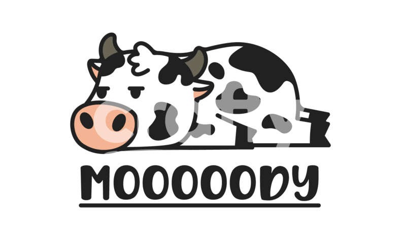 Moody Cow | Cow SVG | Crafty