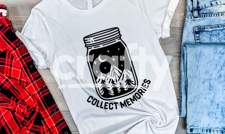 Collect Memories | Positive SVG | Crafty