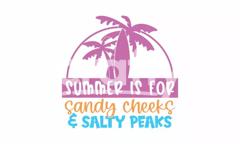 Summer Is For Sandy Cheeks SVG | Summer Cut Files | Crafty