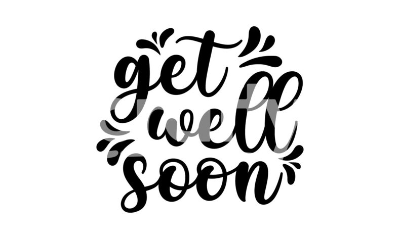 Get Well Soon | SVG Cut File | Crafty