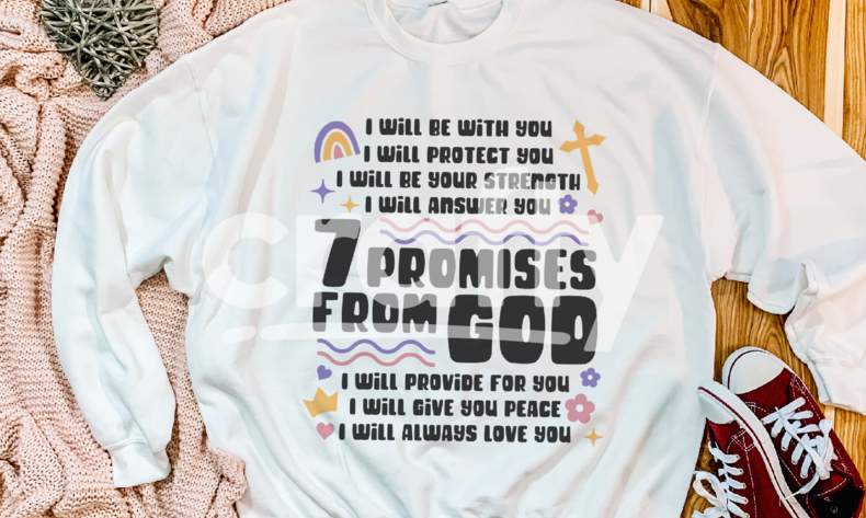 Promises From God | Christian SVG | Crafty