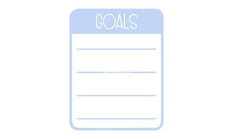 Goals Sticker | Crafty